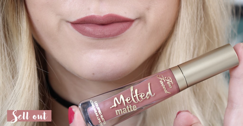 Melted Mattes Too Faced revue par Laura Makeuptips